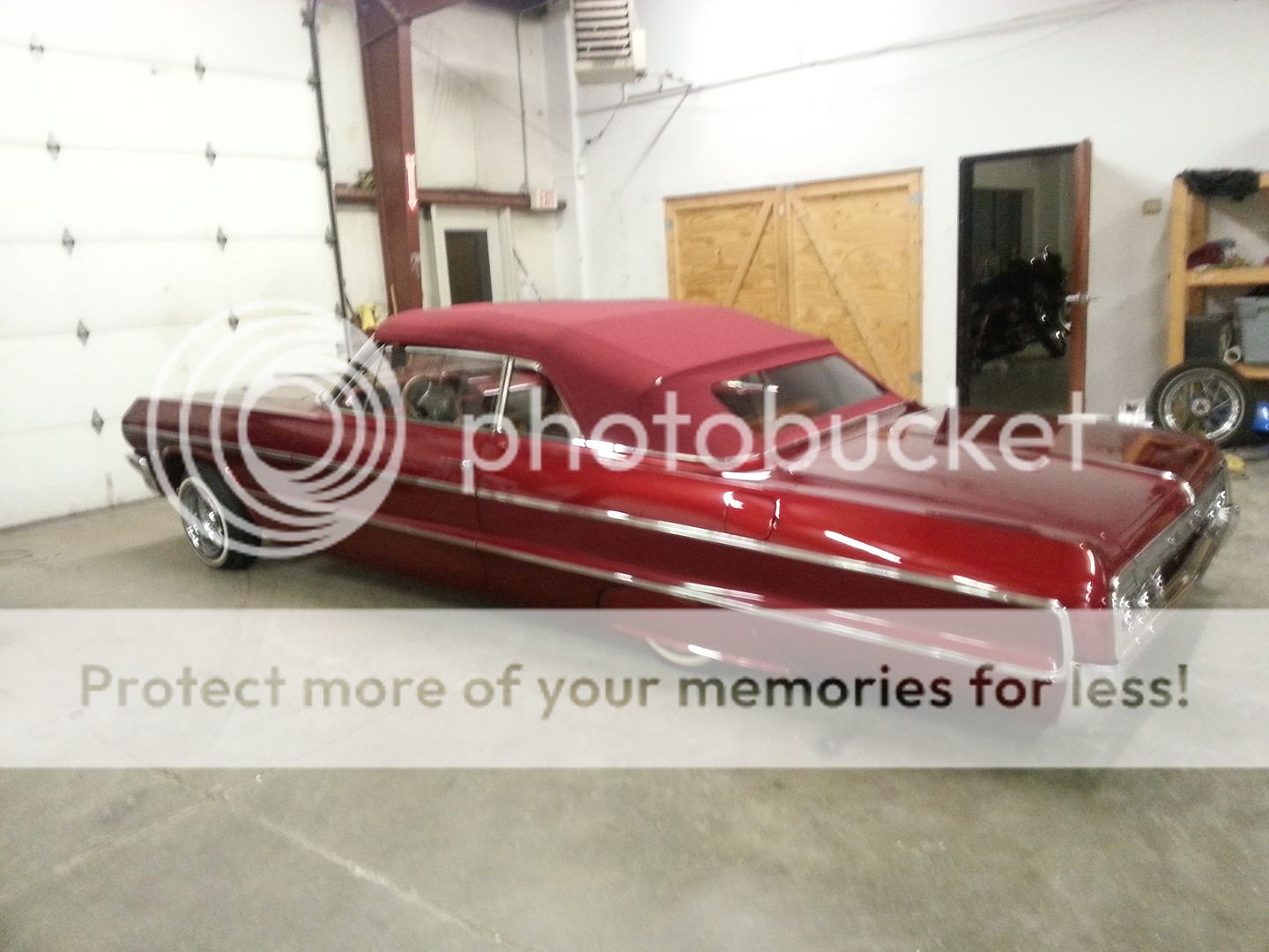 Candy Painted 64 Rag Impala For Sale Chrome Undies Custom interior L@@K ...