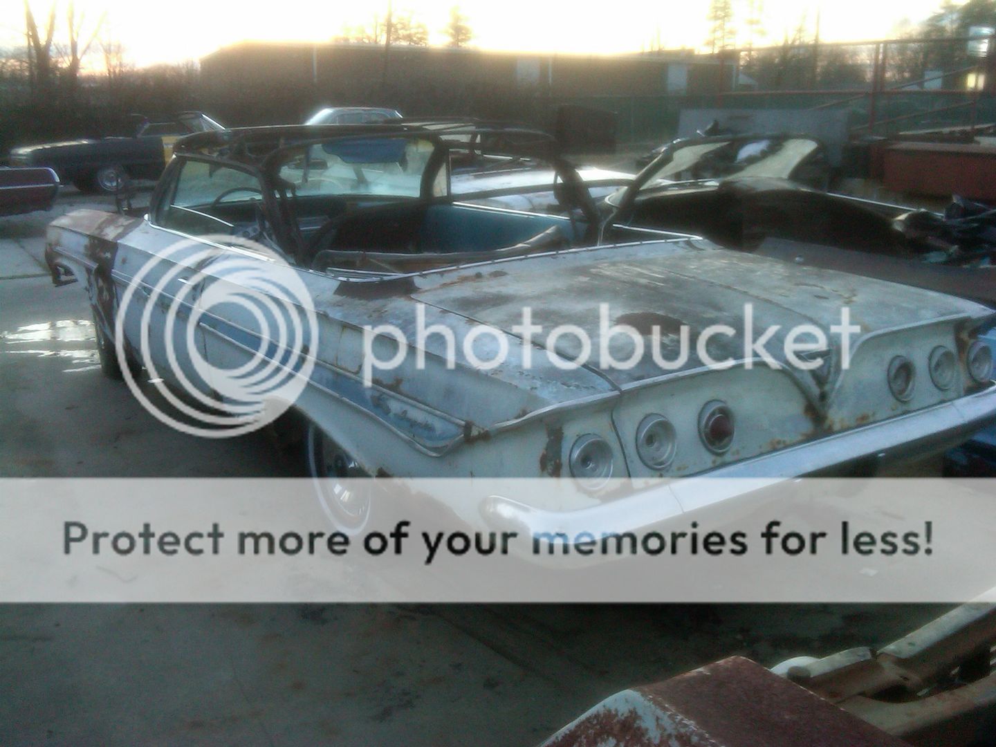 61 Impala Convertible project OG VERT but rusty $5500 obo ...