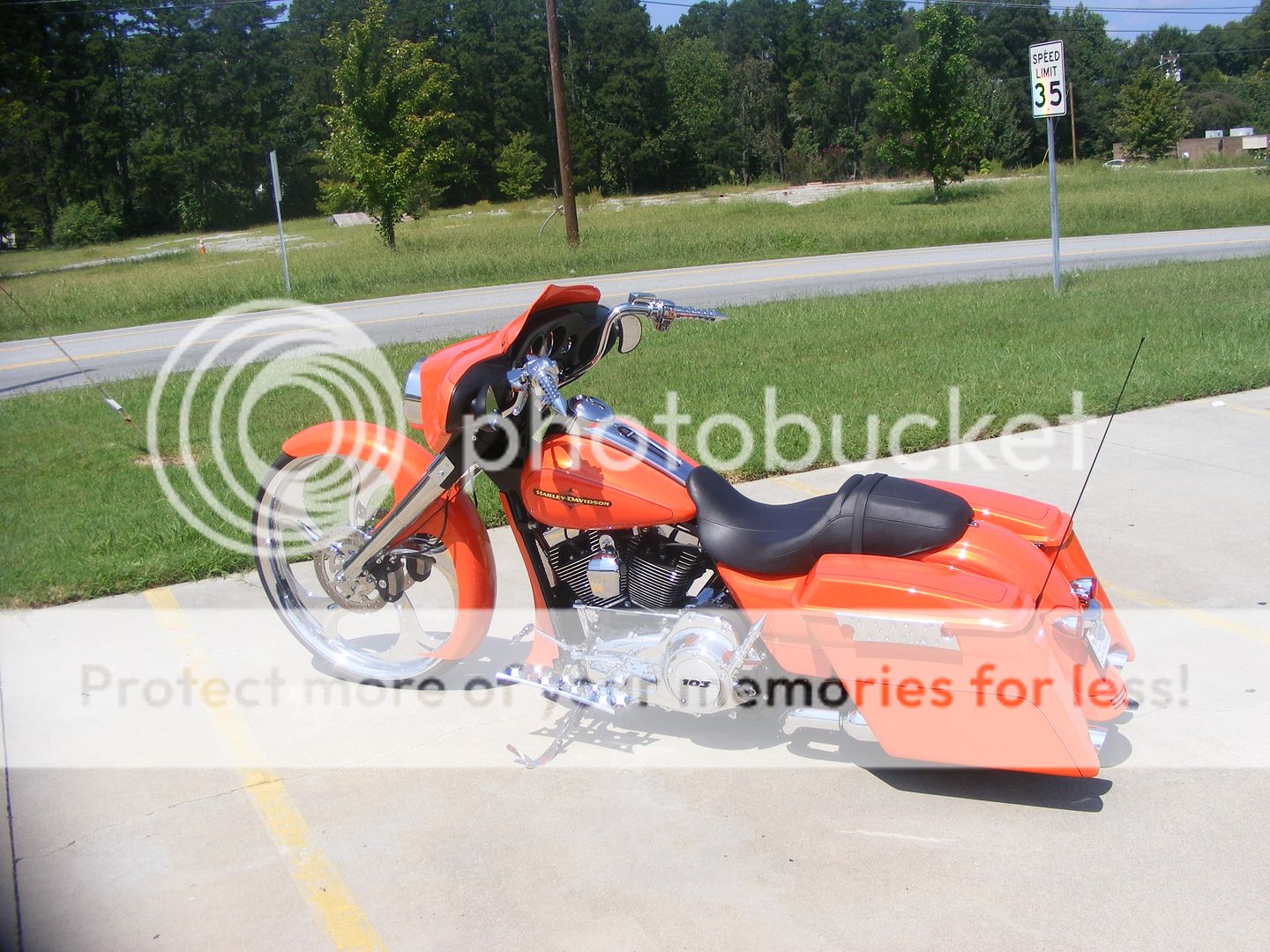 New 2012 Custom Harley Street Glide 30in wheel bagger road king chrome ...