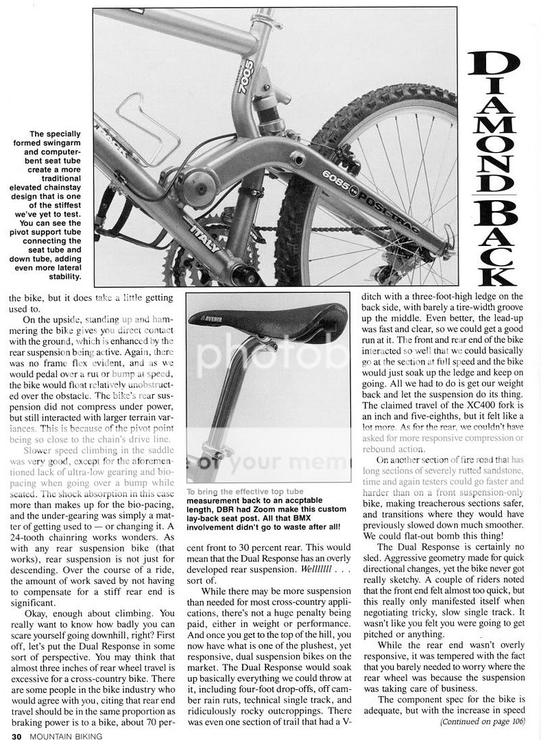 DBR Dual Response Revue 1993 | Retrobike