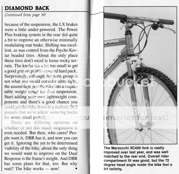 DBR Dual Response Revue 1993 | Retrobike