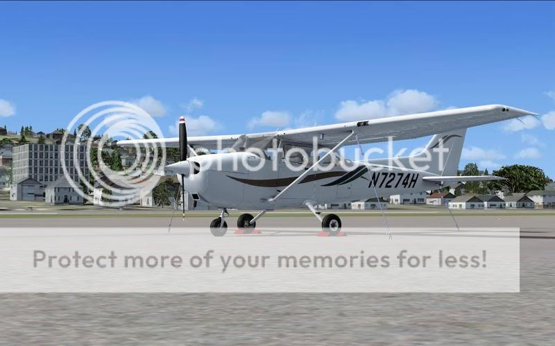 C172R On ILS at Seattle - The A2A Simulations Community