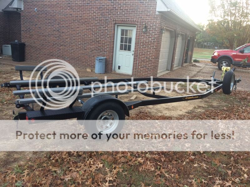 2016 EZ Trac trailer model 2072 3500 pound rating