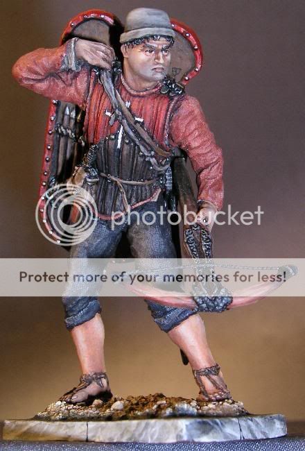 Genoese Crossbowman, Period of the Battle of Crecy; 1346 | planetFigure ...