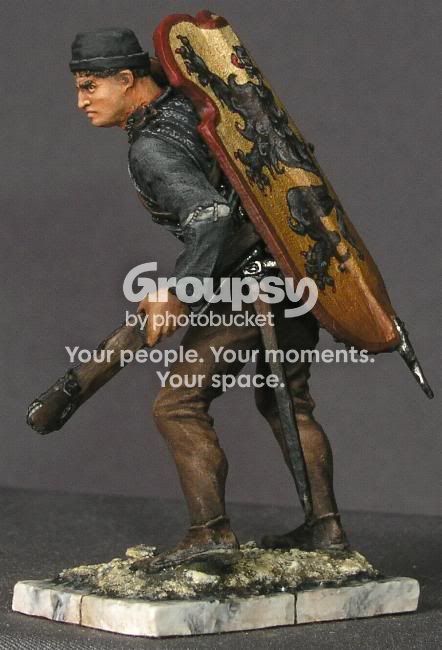 Genoese Crossbowman, Period of the Battle of Crecy; 1346 | planetFigure ...