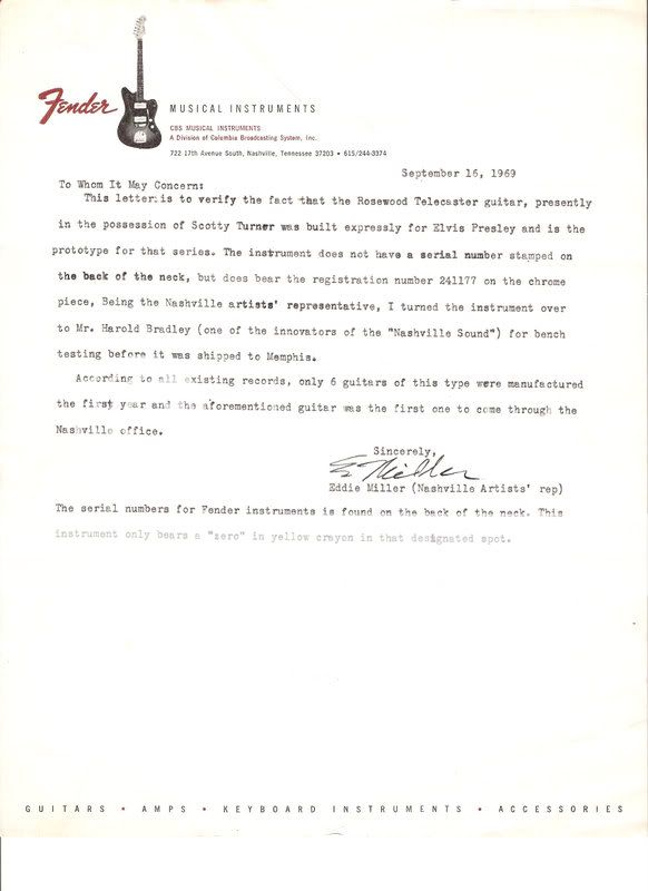 Rosewood Telecaster Thread