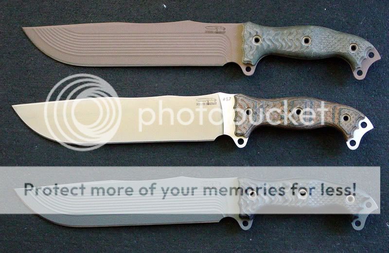 Busse FBM Tan & Green Linen | BladeForums.com