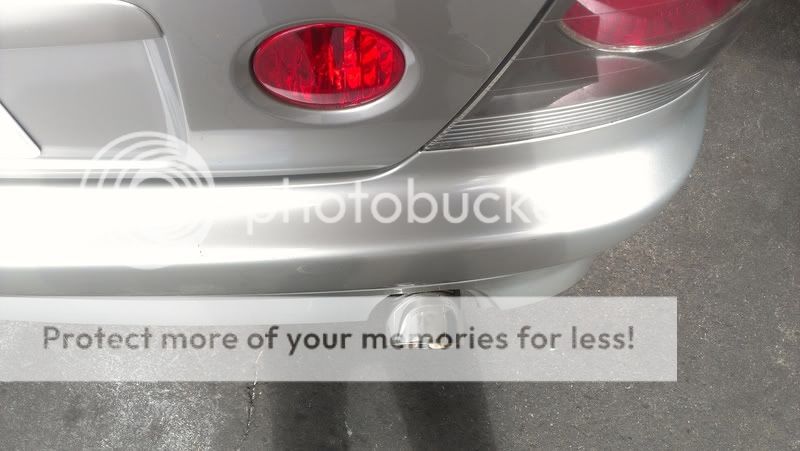 JDM Rear Bumper w/ lip Installed! | Lexus IS Forum