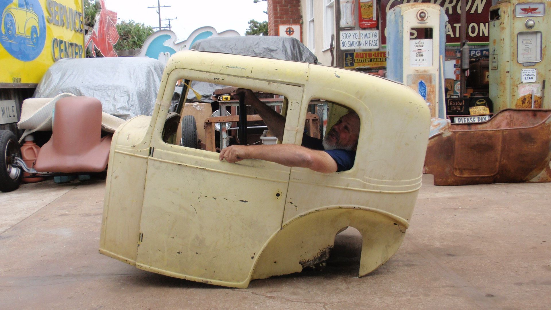 Austin Bantam coupe body (fiberglass) | The H.A.M.B.