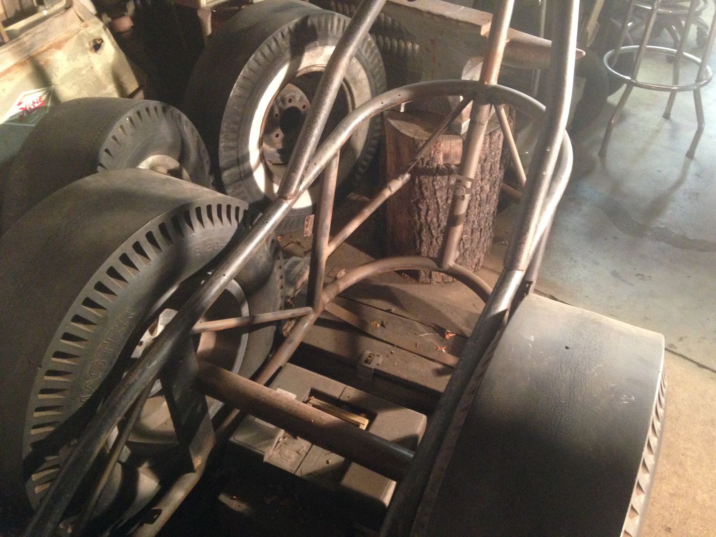 Vintage dragster frame / ft axle etc | The H.A.M.B.