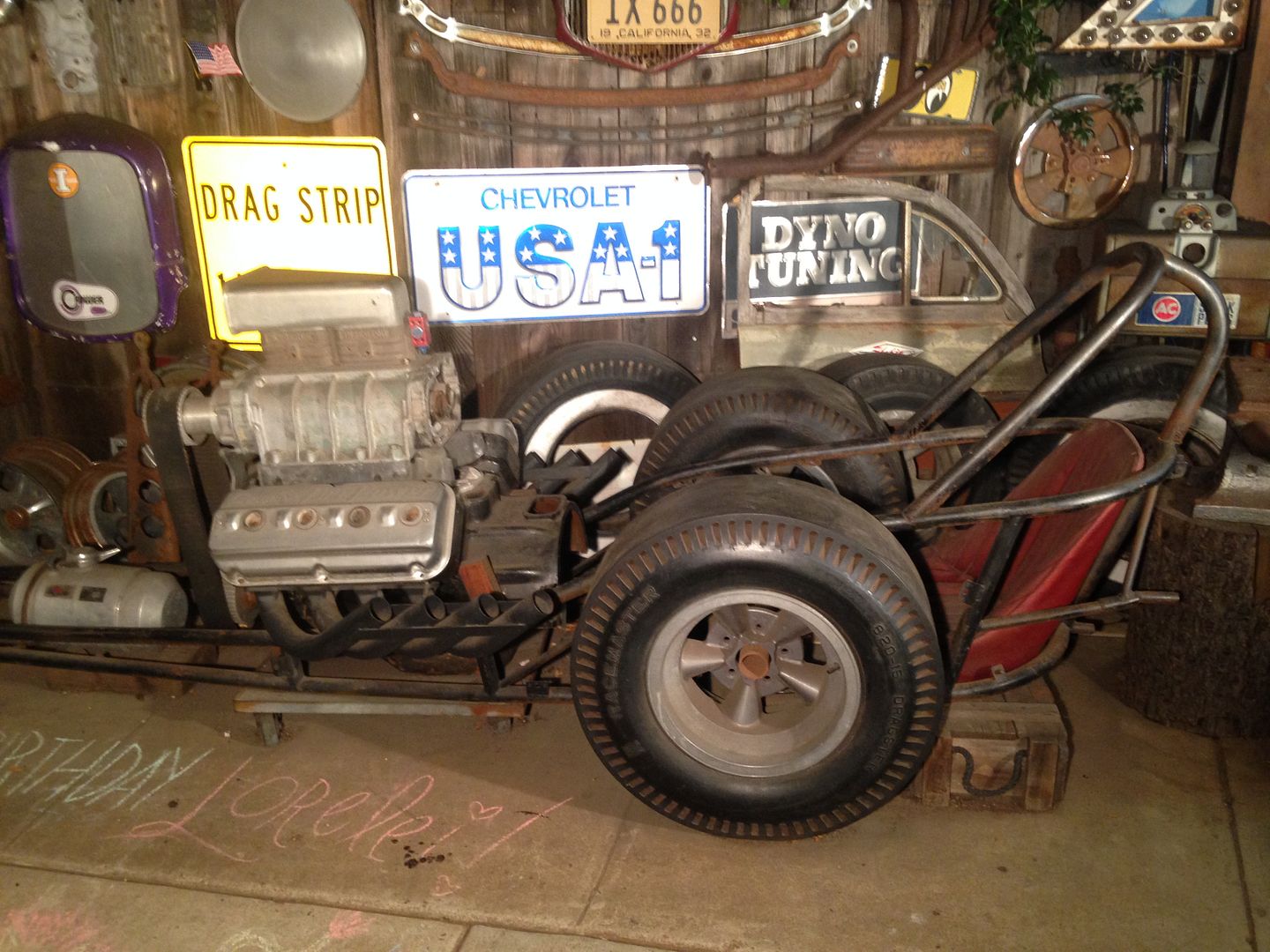 Vintage dragster frame / ft axle etc | The H.A.M.B.